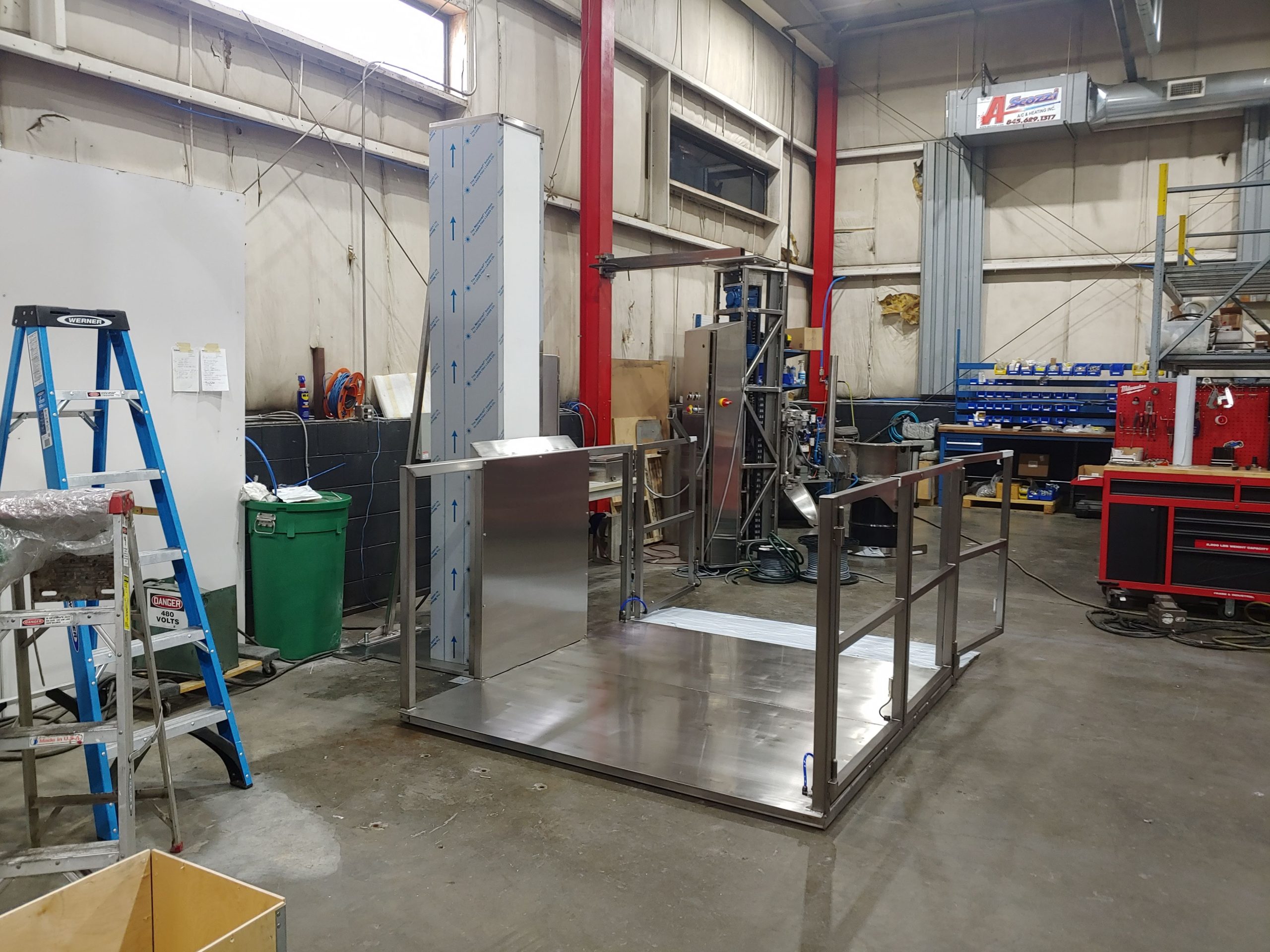Post Platform Lifts - Post Material Handling