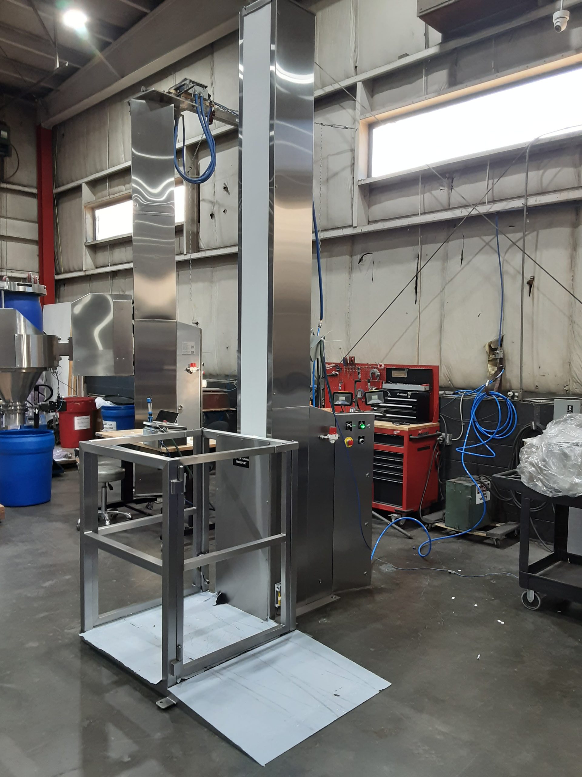 Post Platform Lifts - Post Material Handling