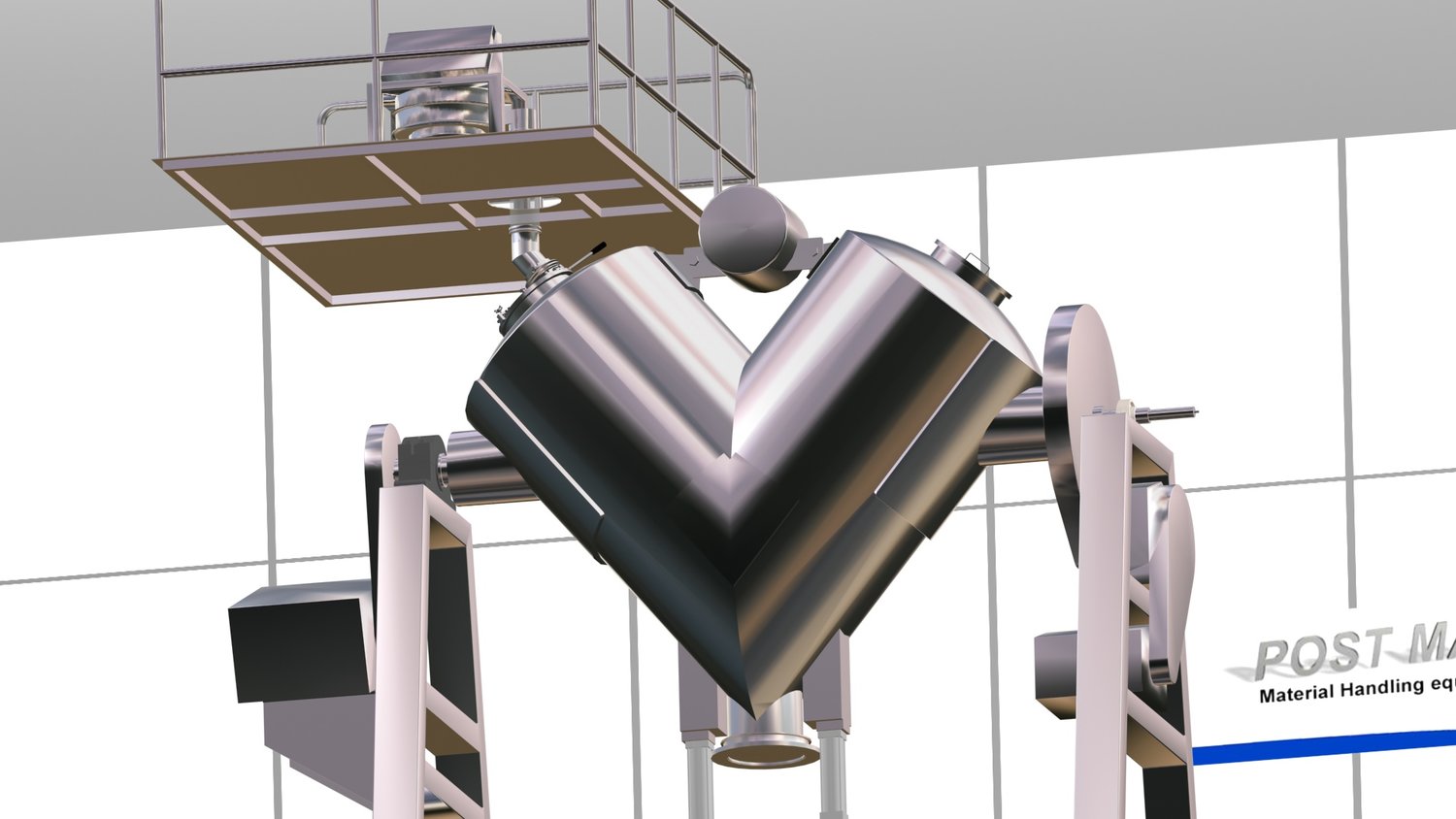 Sweco to V Blender Stackup - Post Material Handling