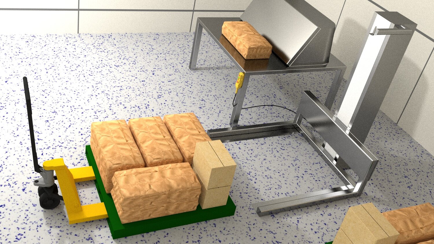 Pallet Lift - Post Material Handling