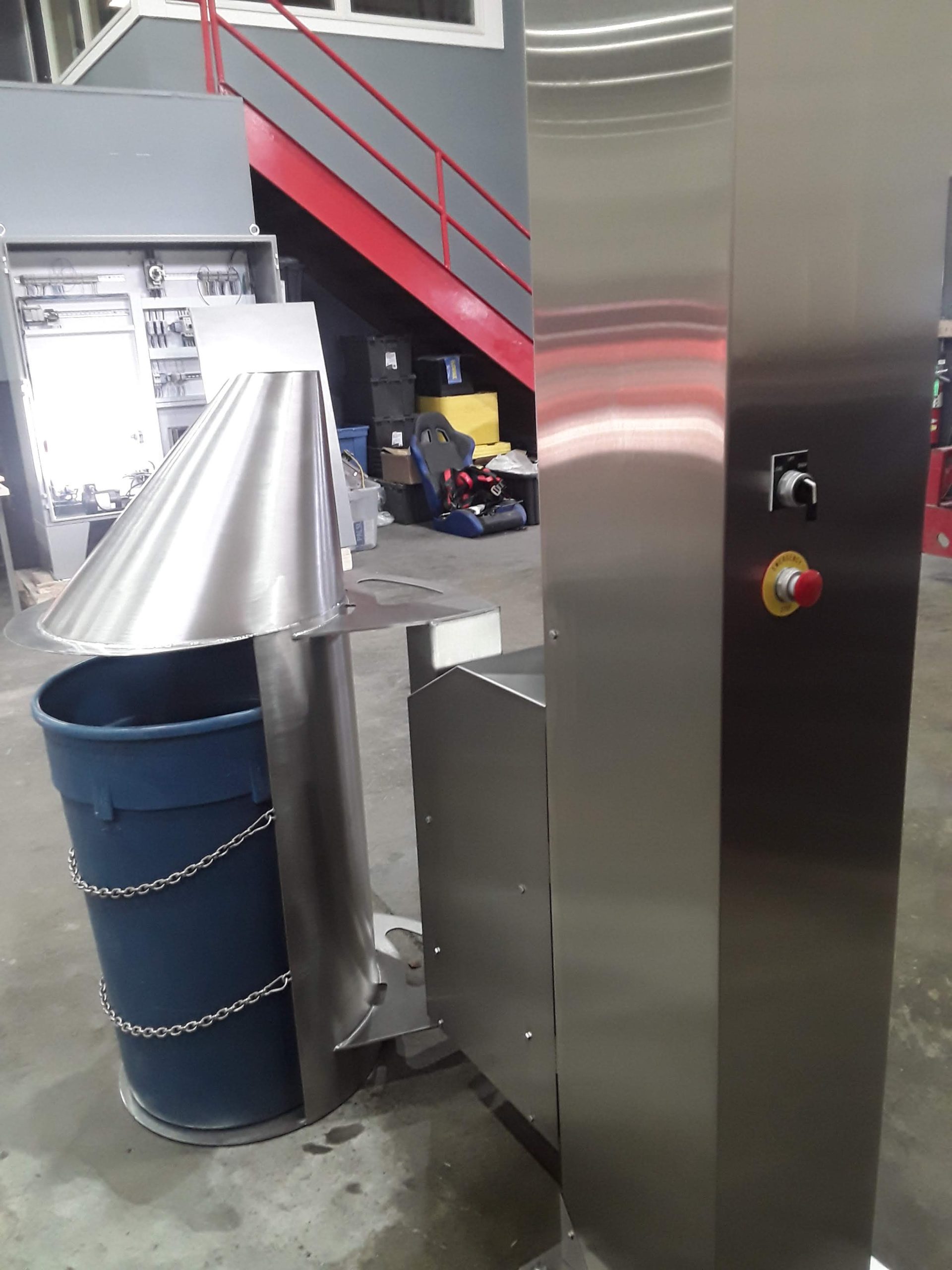 Drum Tippers - Post Material Handling