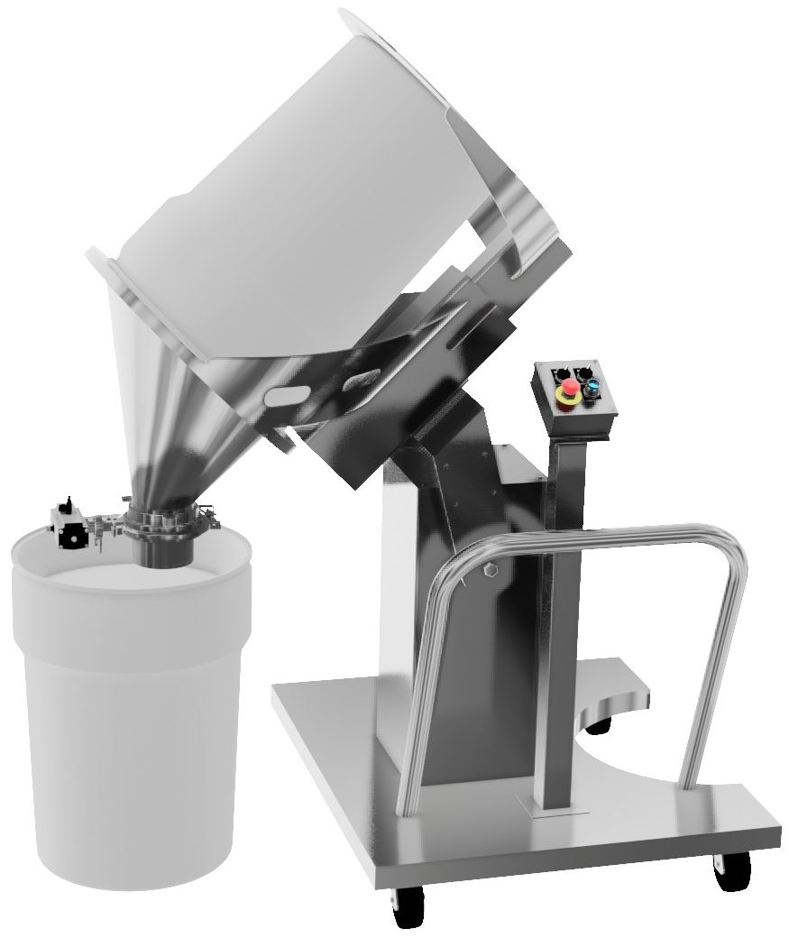 Drum Tippers - Post Material Handling