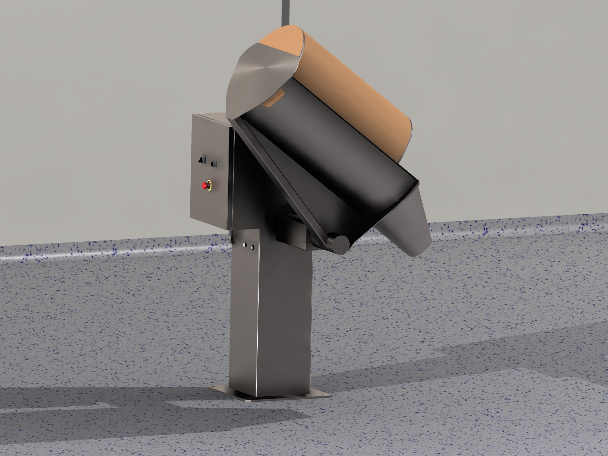 Drum Tippers - Post Material Handling