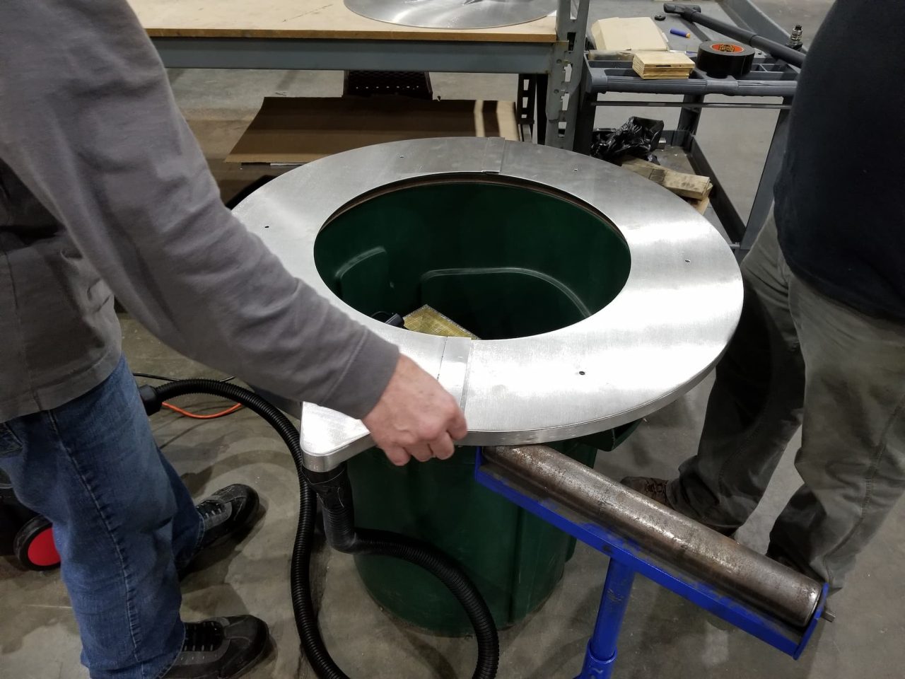 Dust Control Attachments - Post Material Handling