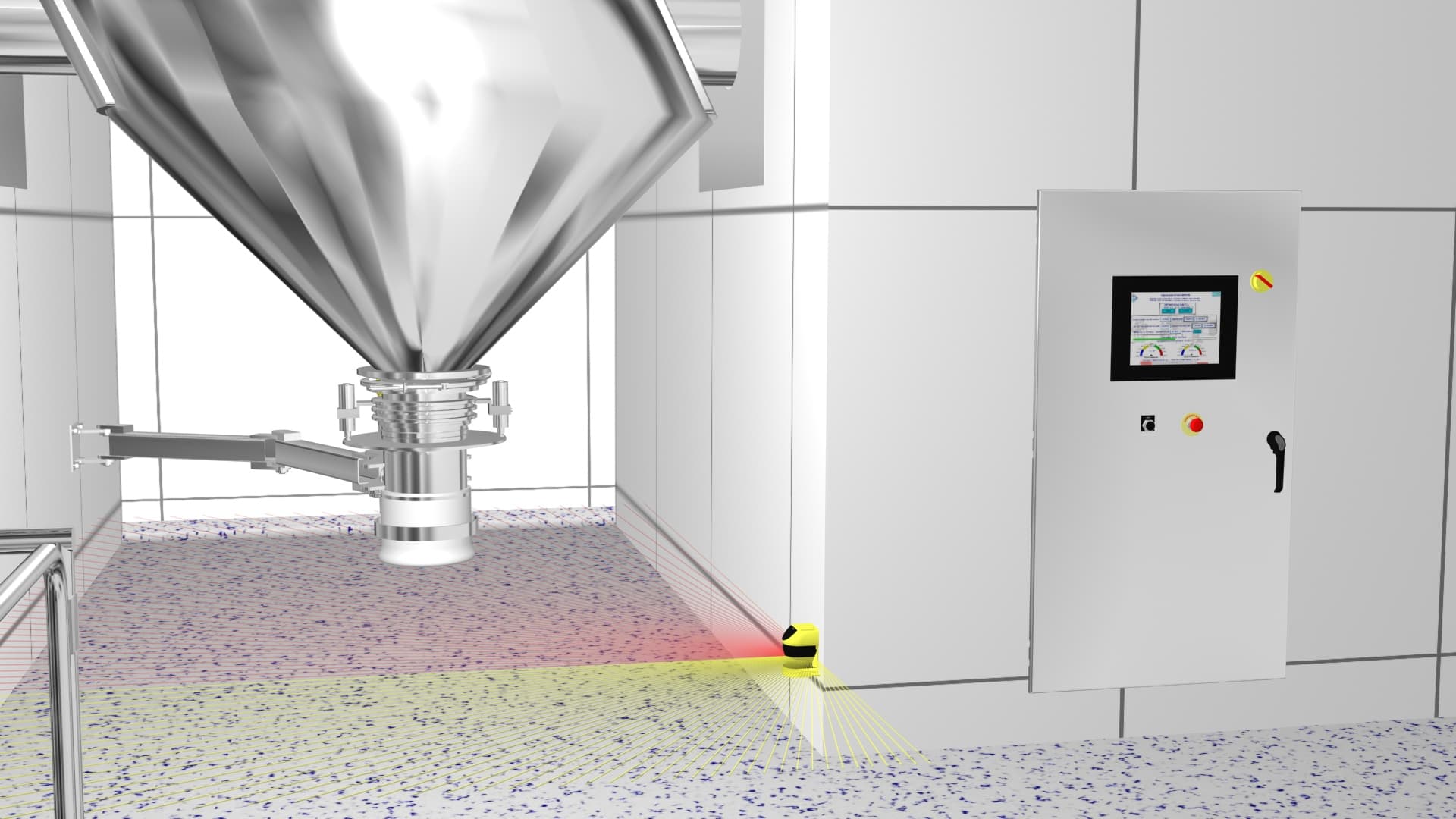 Laser Scanner - Post Material Handling