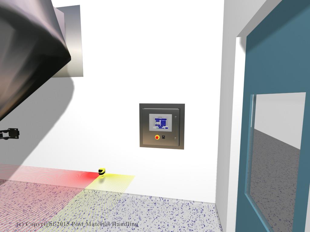 Laser Scanner - Post Material Handling